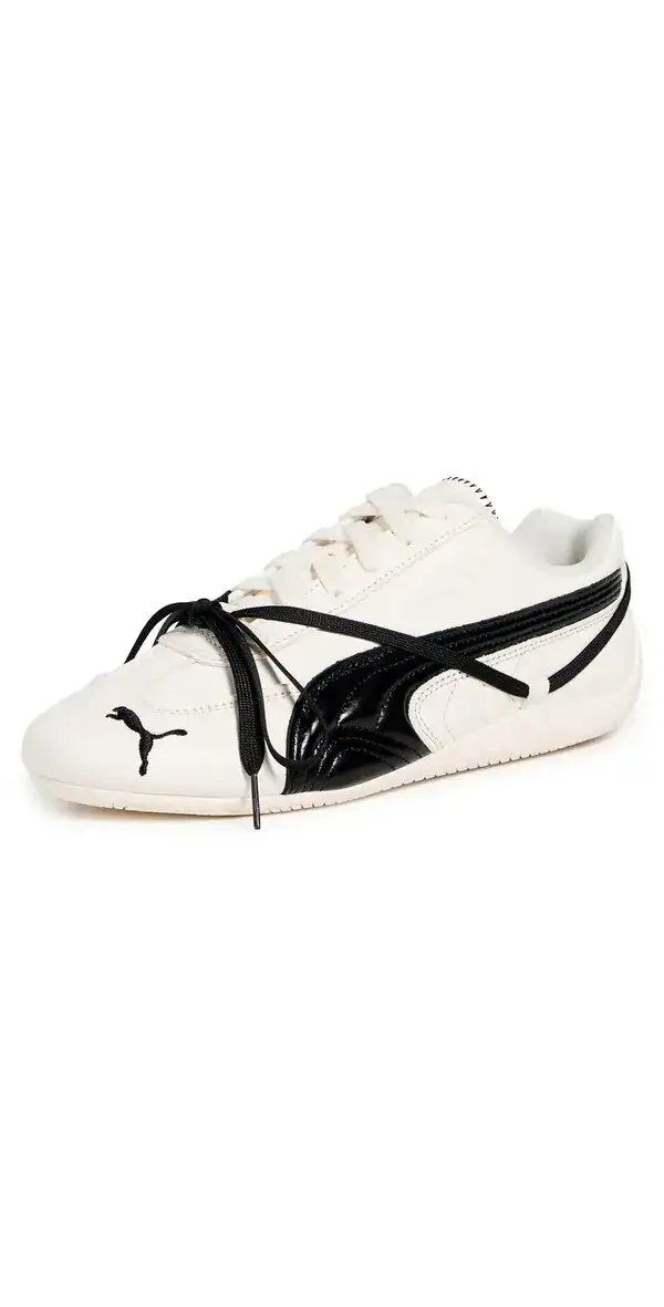 Puma Speedcat Lea X Rose Sneakers - Warm White-Puma Black